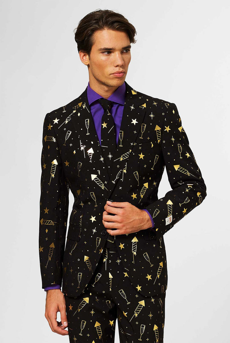 Fancy Fireworks | Nieuwjaars Pak voor Mannen | OppoSuits