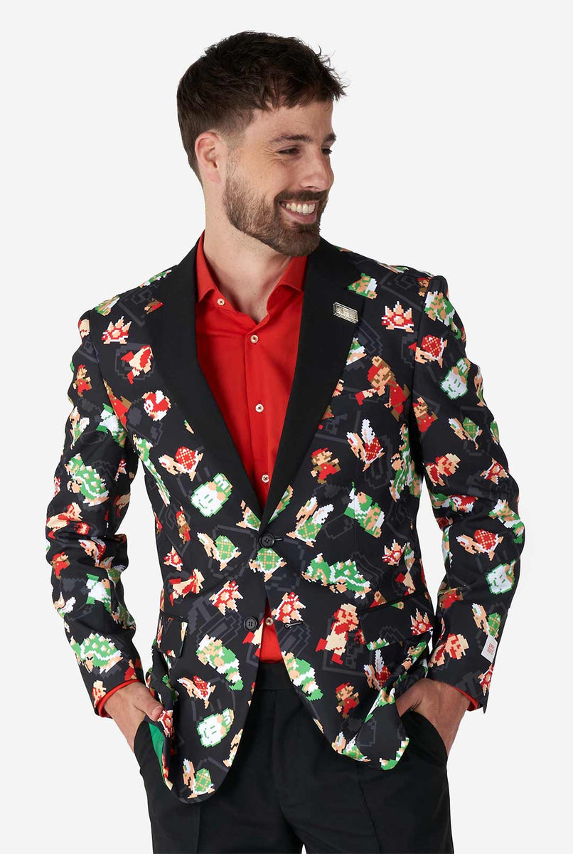 Super Mario Bros Blazer | Blazer voor Heren | OppoSuits